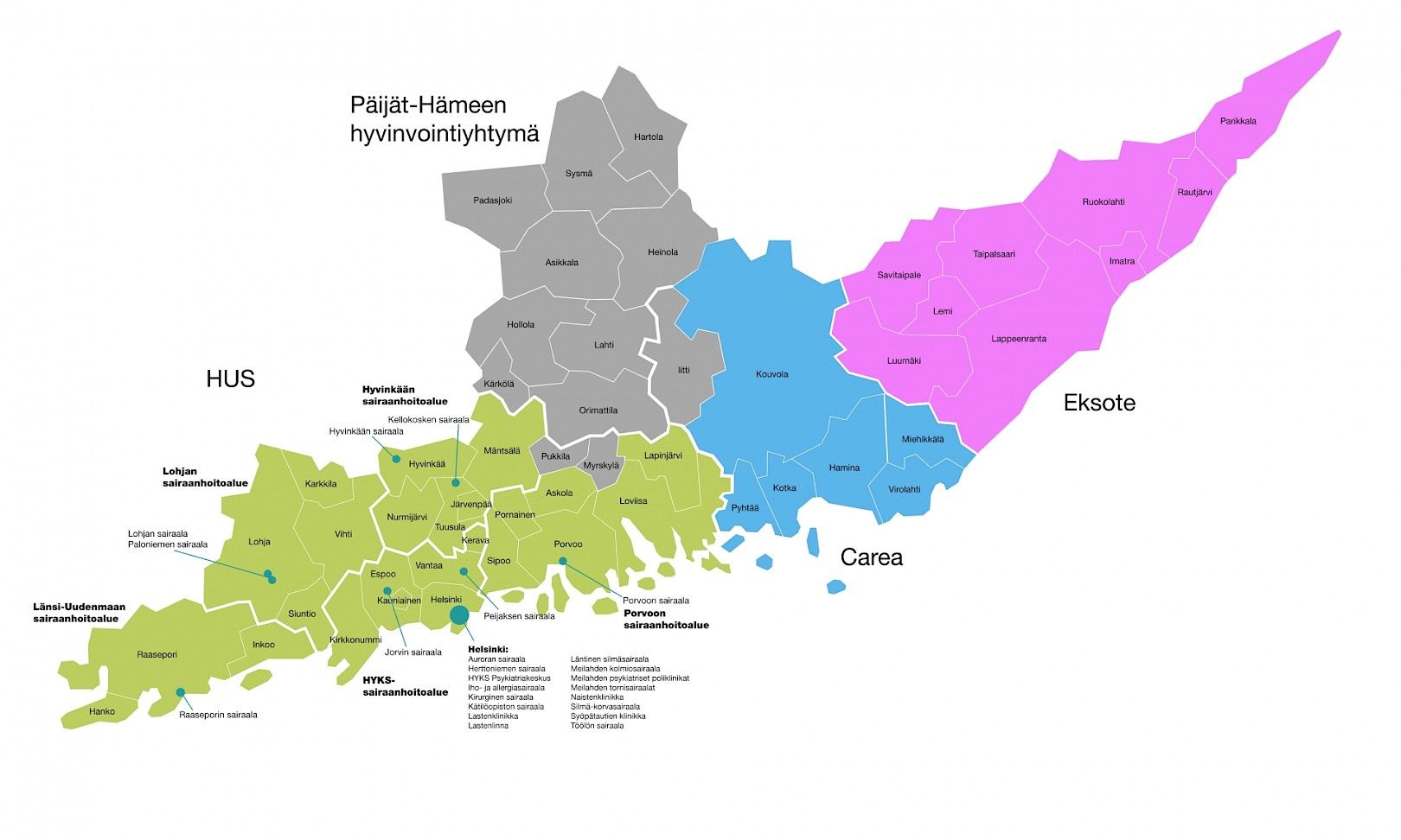 Lääkärilehti - Päijät-Häme liittyy HYKS:n erityisvastuualueeseen